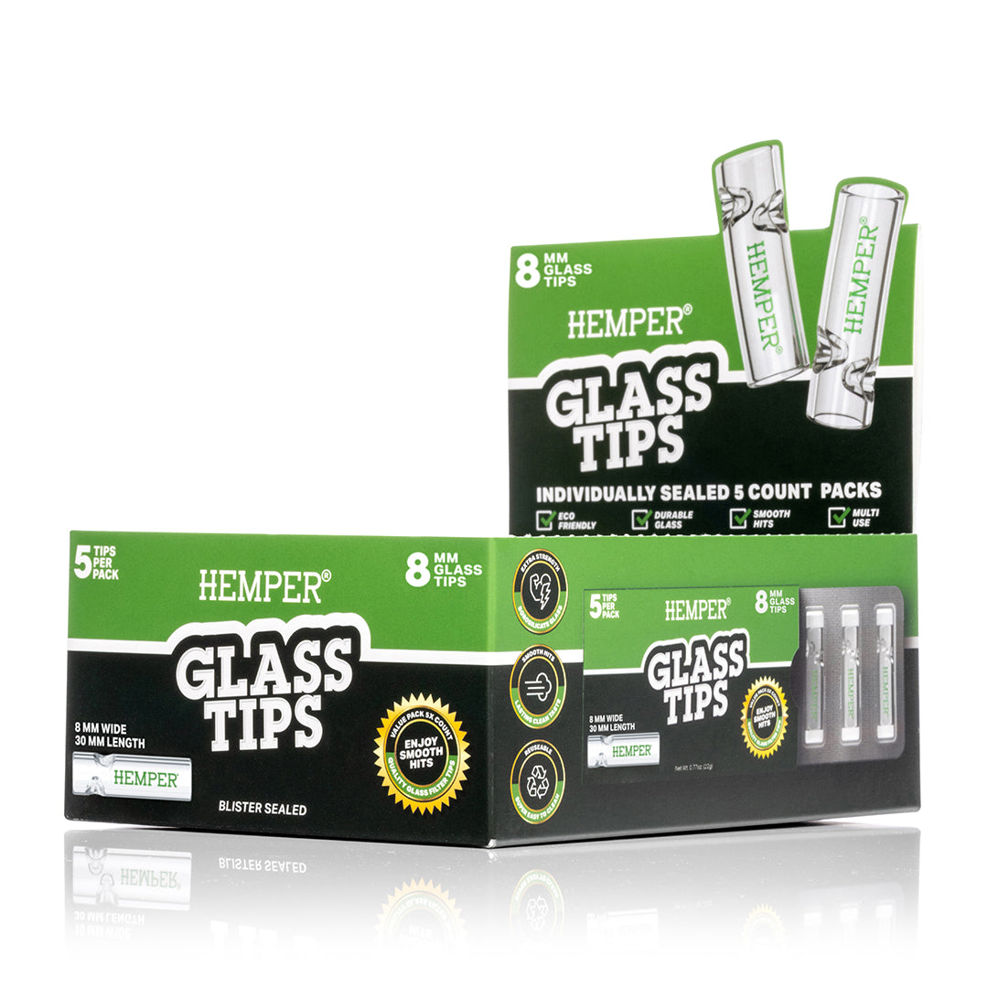 Glass Filter Tips 8mm | Display – BDDbrands