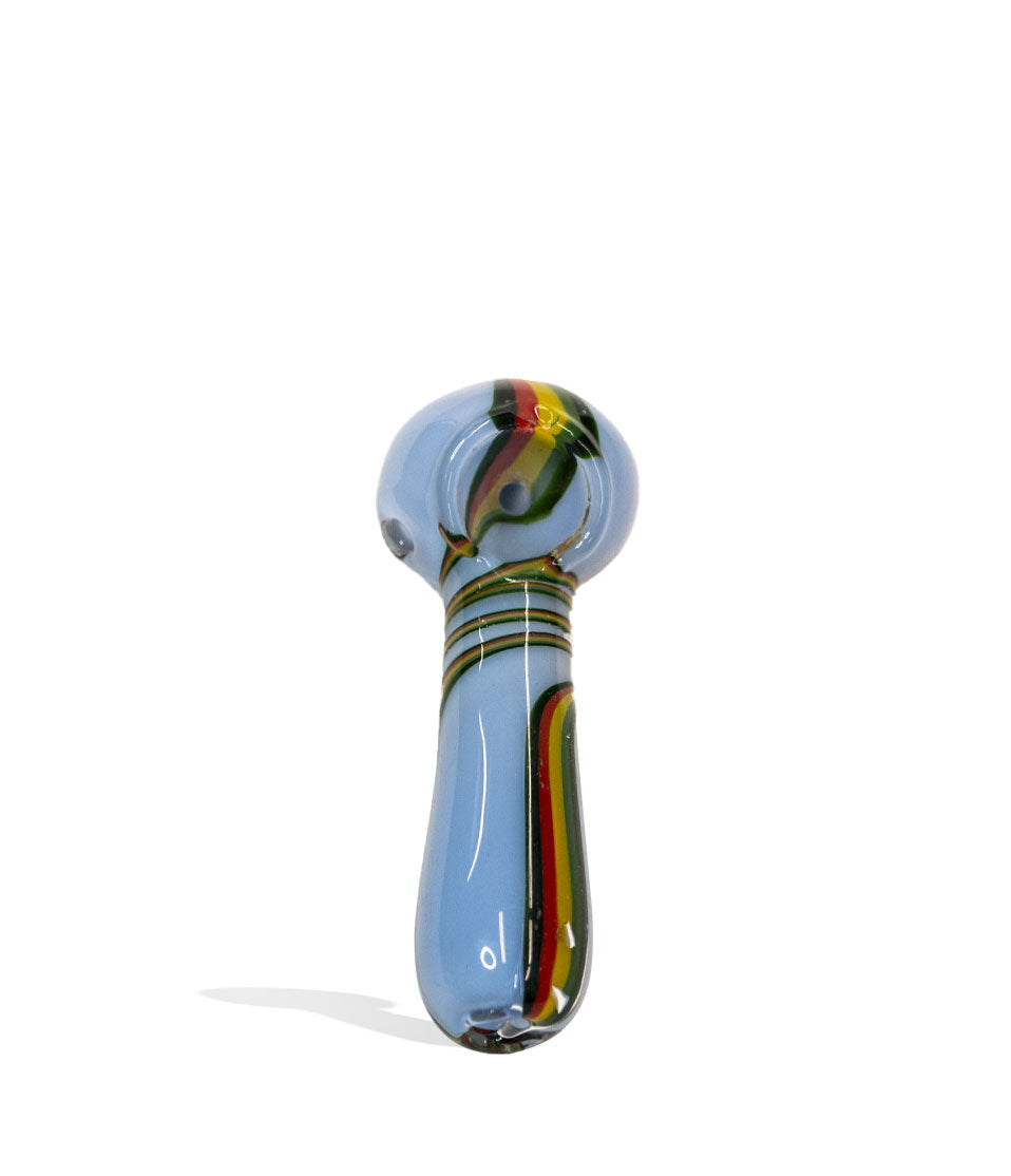 4 inch Milky Slime Hand Pipe with Rasta design – BDDbrands