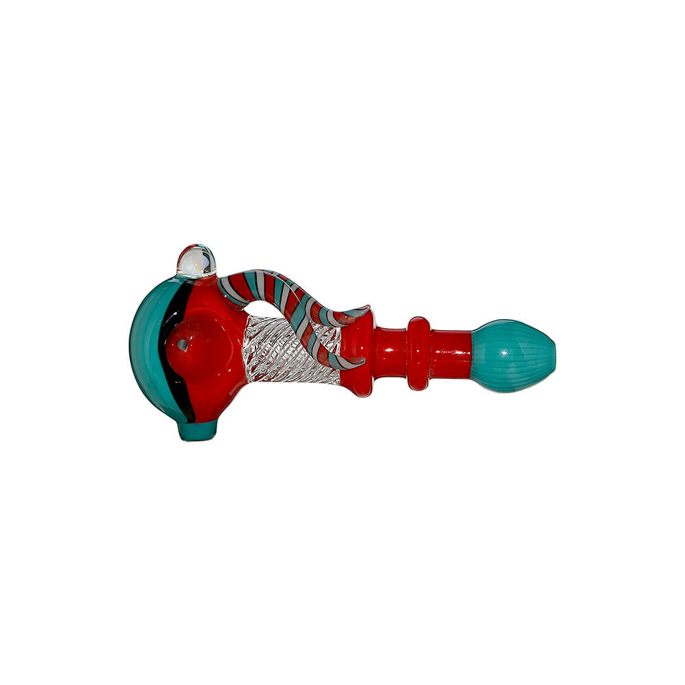 COLORFUL FISH SHAPED GLASS HAND PIPE – BDDbrands