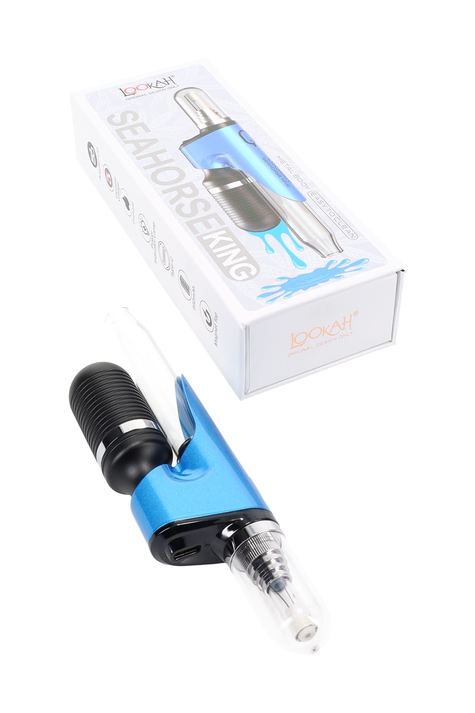 Lookah Seahorse King Electronic Dab Straw – 950mAh – 3-Temp – Assorted ...