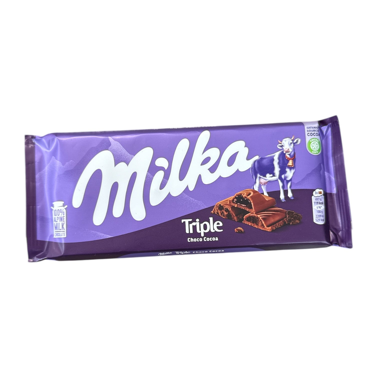 Milka Triple Choco Cocoa 90g (GERMANY) | Lifestyle - Munchies - Snacks ...